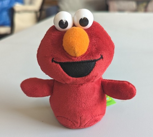 Sesame Street Gund Talking Elmo Baby Hand Toy 5" Works Rare 2015 | eBay