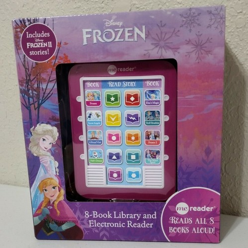 Disney Frozen Electronic Me Reader and 8 Book Library NIB 9781503700383 ...