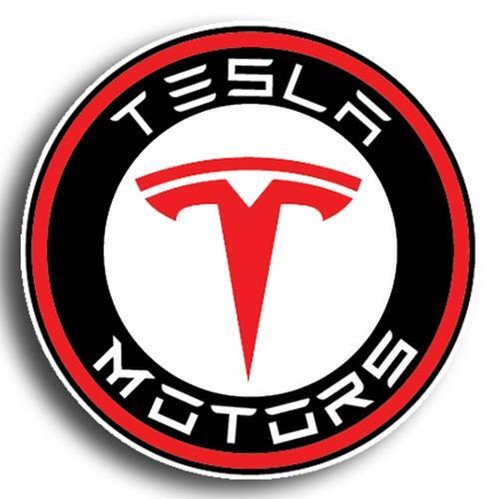 Tesla Motors Red & Black Circle Vinyl decal / Sticker 10 Sizes! w ...