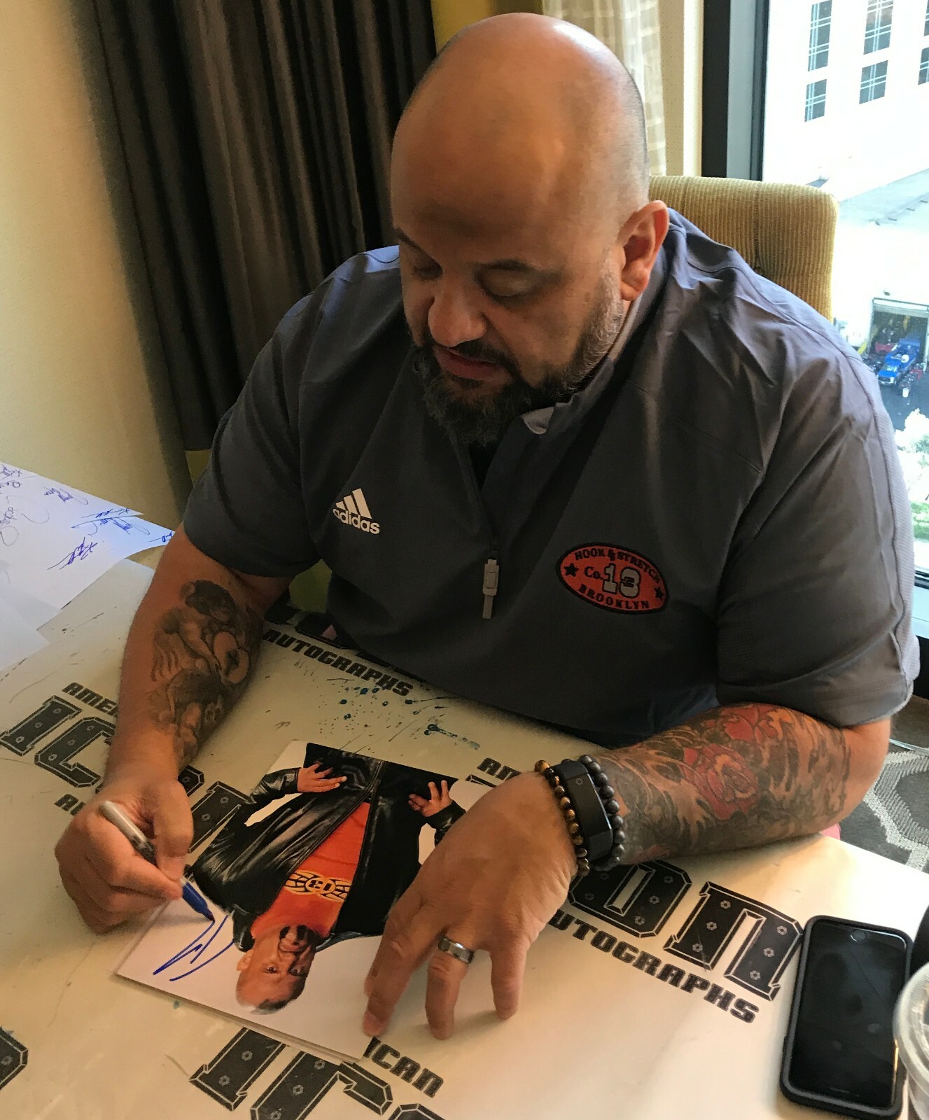 Taz Tazz Signed 8x10 Photo BAS COA AEW ECW TNA New Japan Pro Wrestling ...