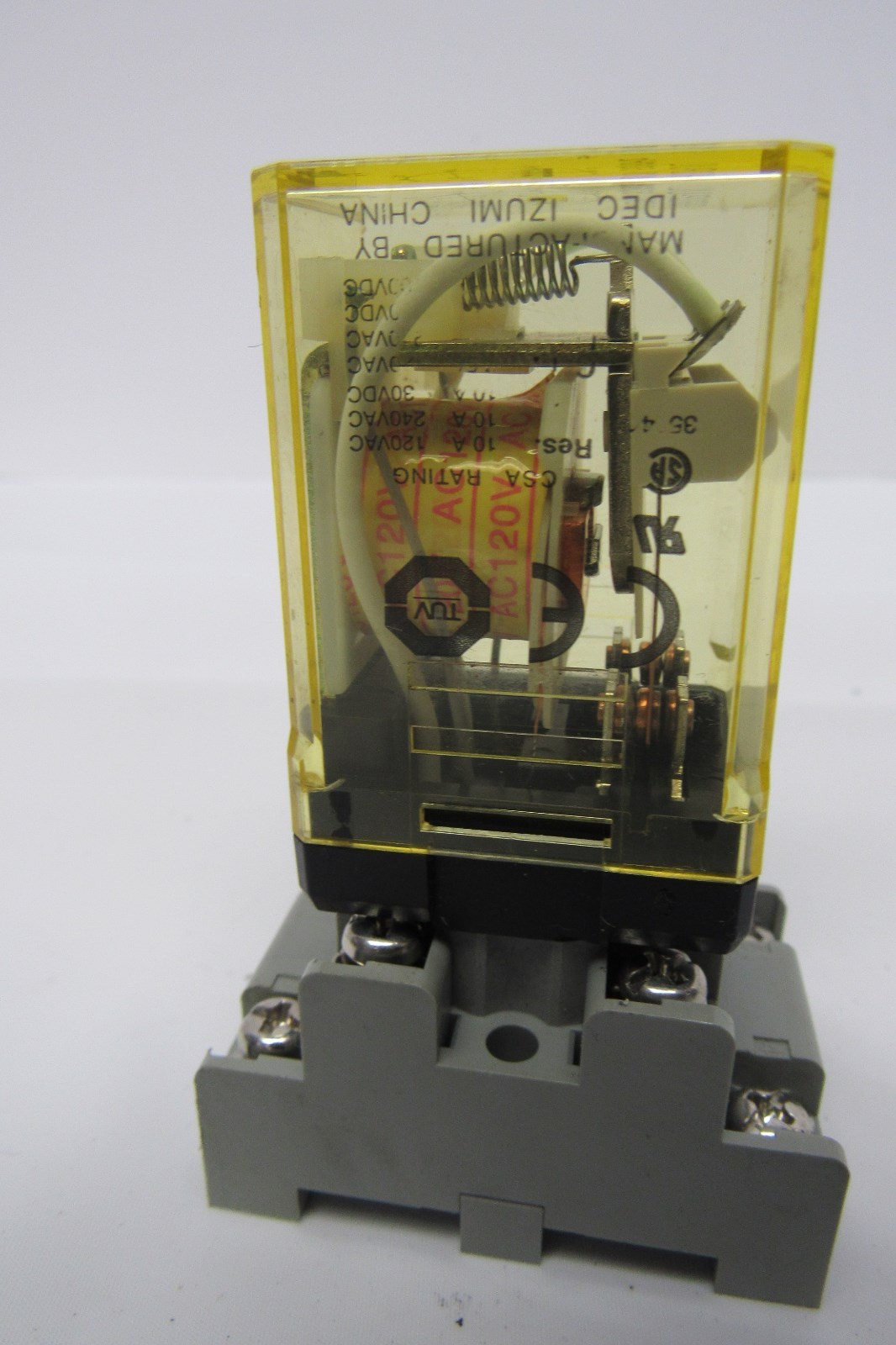 IDEC RR2P-UL,65314 RELAY 10A AC120V 50/60HZ | eBay