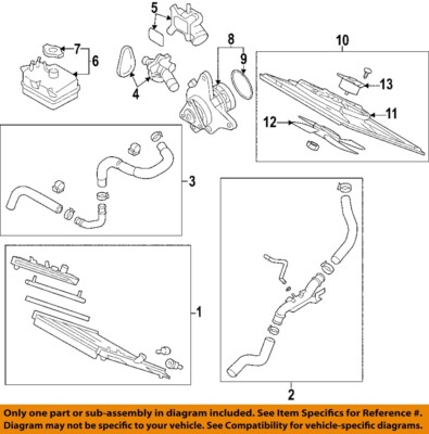 MAZDA OEM 06-15 MX-5 Miata-Engine Coolant Thermostat Housing LF7015170 ...