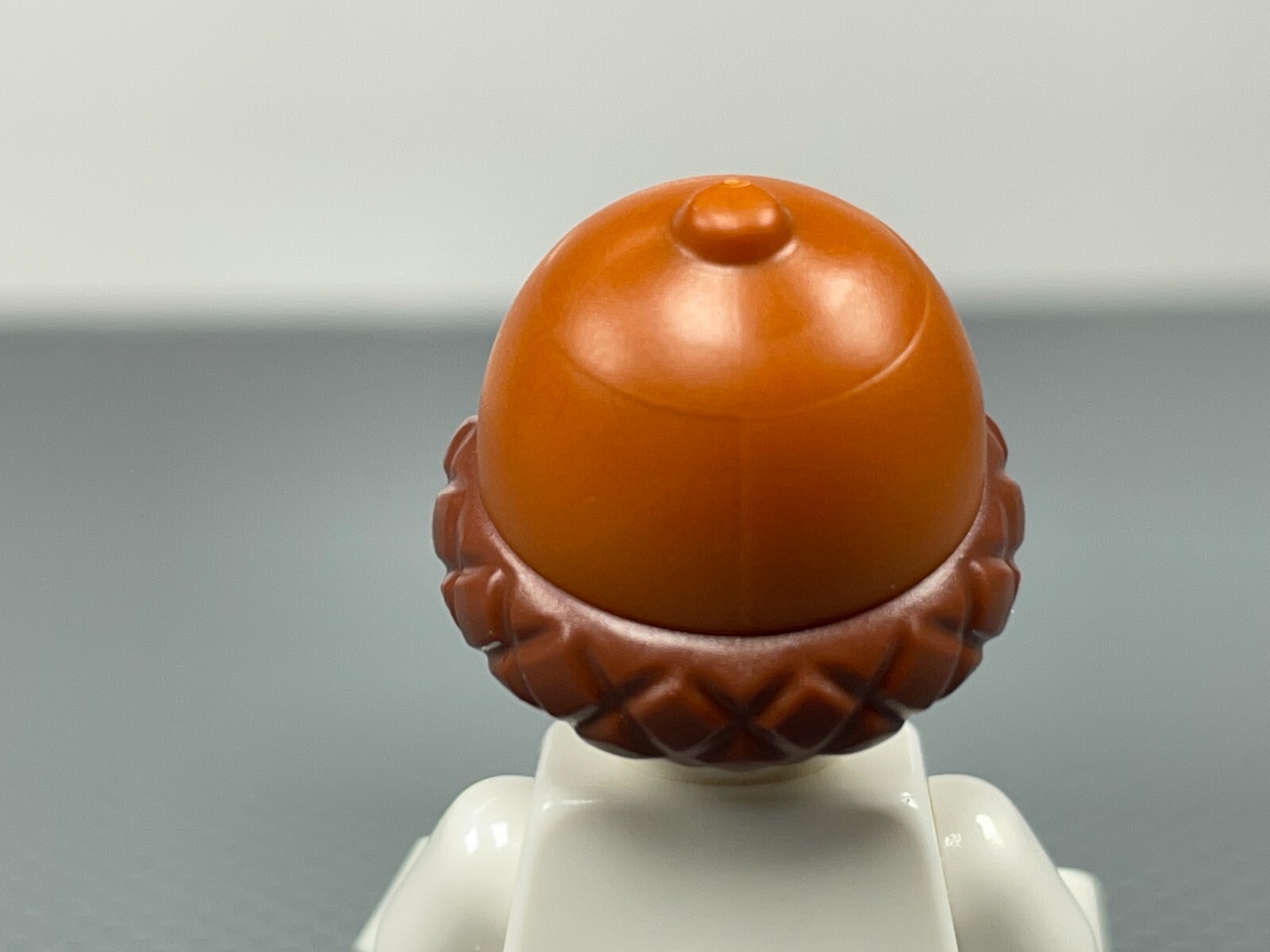 LEGO Minifigure Acorn Hat Reddish Brown Cupule Headgear Series 22 ...