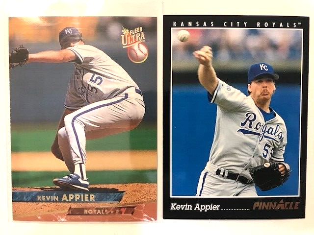 MLB - Kevin Appier 1993 Fleer Ultra & 1993 Pinnacle Baseball - Royals ...