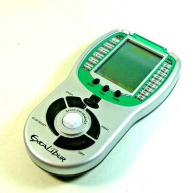 Excalibur Pro Golf Tour Electronic Golf Handheld Video Game | eBay