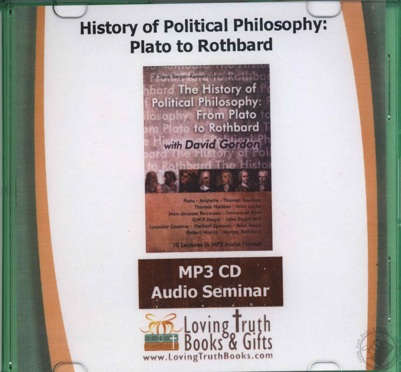 History of Political Philosophy: Plato to Rothbard MP3 CD Audiobook ...