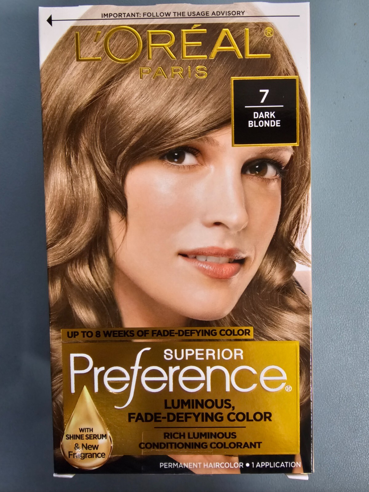 4 PACK L'Oreal Paris Superior Preference Fade-Defying Hair Color, 7 ...