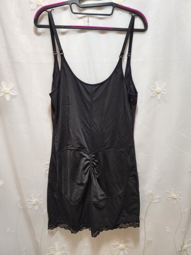 WOMENS 3XL BLACK SHAPEWEAR LINGERIE FULL BODY TUMMY CONTROL SCULPTING ...