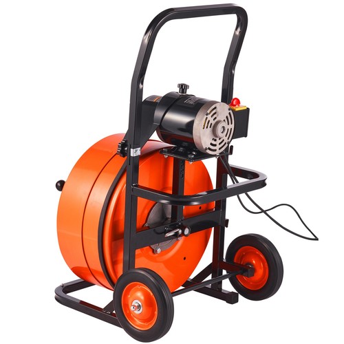 Uimoso Drain Cleaner Machine Electric Drain Auger 100 FT x 3/4In Auto ...