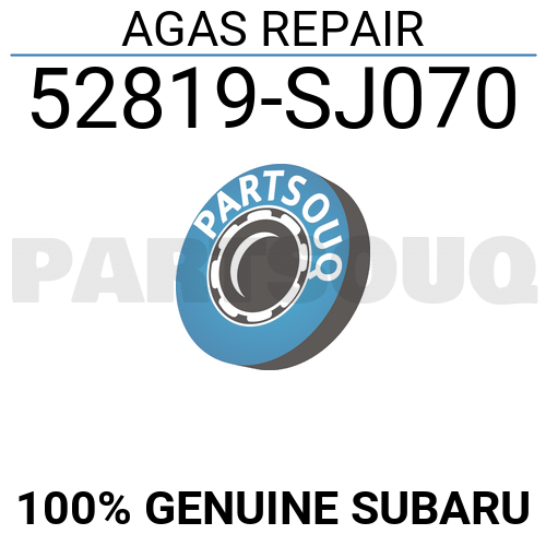 52819SJ070 Genuine Subaru AGAS REPAIR 52819-SJ070 | eBay
