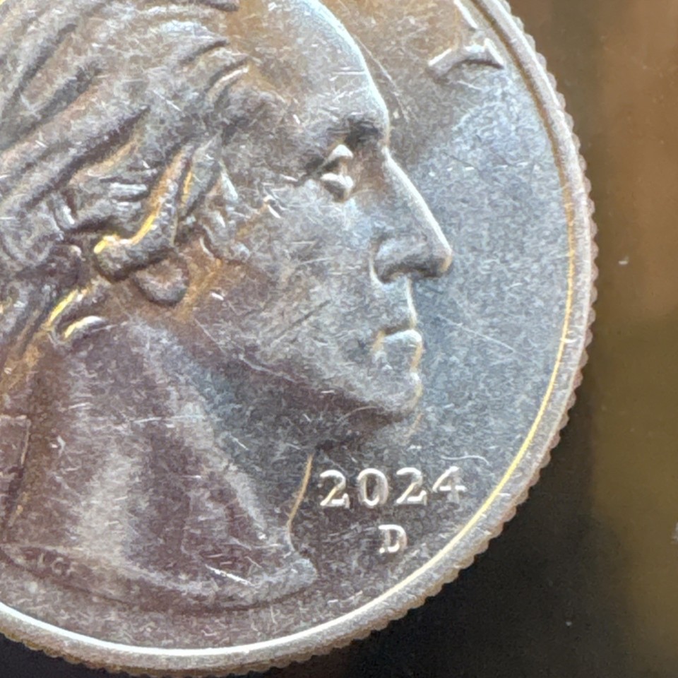 RARE 2024 - error “IN COD WE TRUST” 2024 Zitkala-Ša D Quarter ...