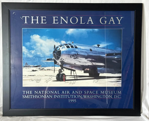 Enola Gay Signed Print 1990s Framed – Smithsonian Edition (1995) | eBay