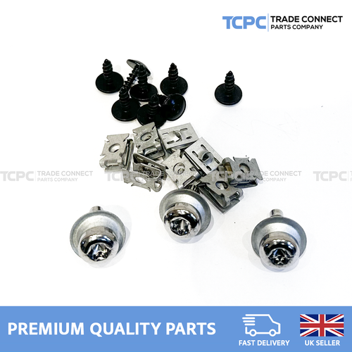 VW PASSAT B8 2014-2020 ENGINE UNDERTRAY SCREWS GUARD & FIXING BOLT KIT ...