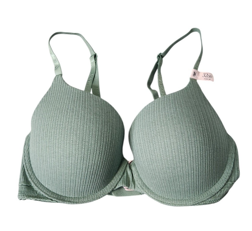 Victorias Secret Womens 32DD T-Shirt Push-Up Full Coverage Bra Green ...