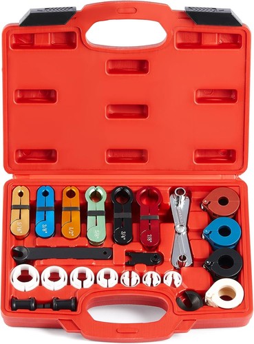 Orion Motor Tech 25pc Quick Disconnect Tool Set for Fuel A/C Lines ...
