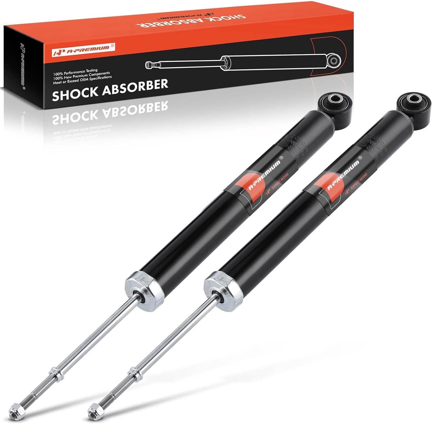 2x Rear Left & Right Shock Absorber Assembly for Nissan Juke 2011-2017 ...