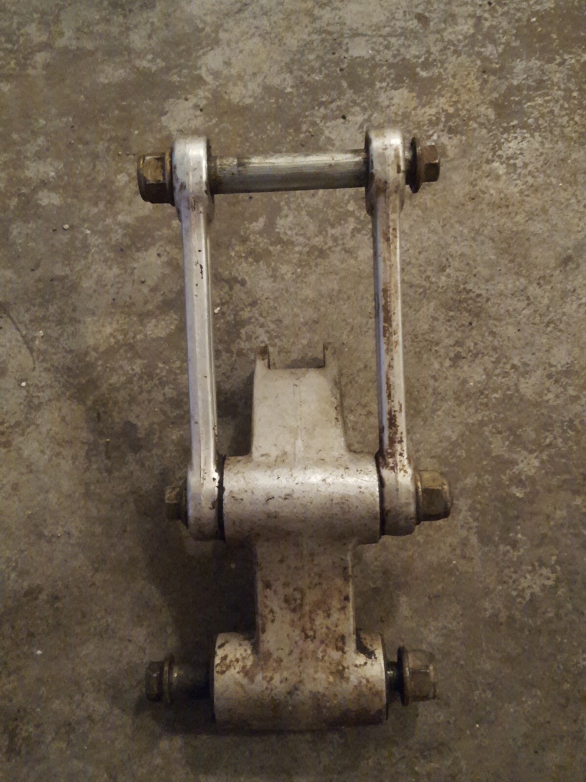 KX125 KAWASAKI 1987 * KX 125 87 SHOCK ARM LINKAGE SWINGARM SWING LINK ...