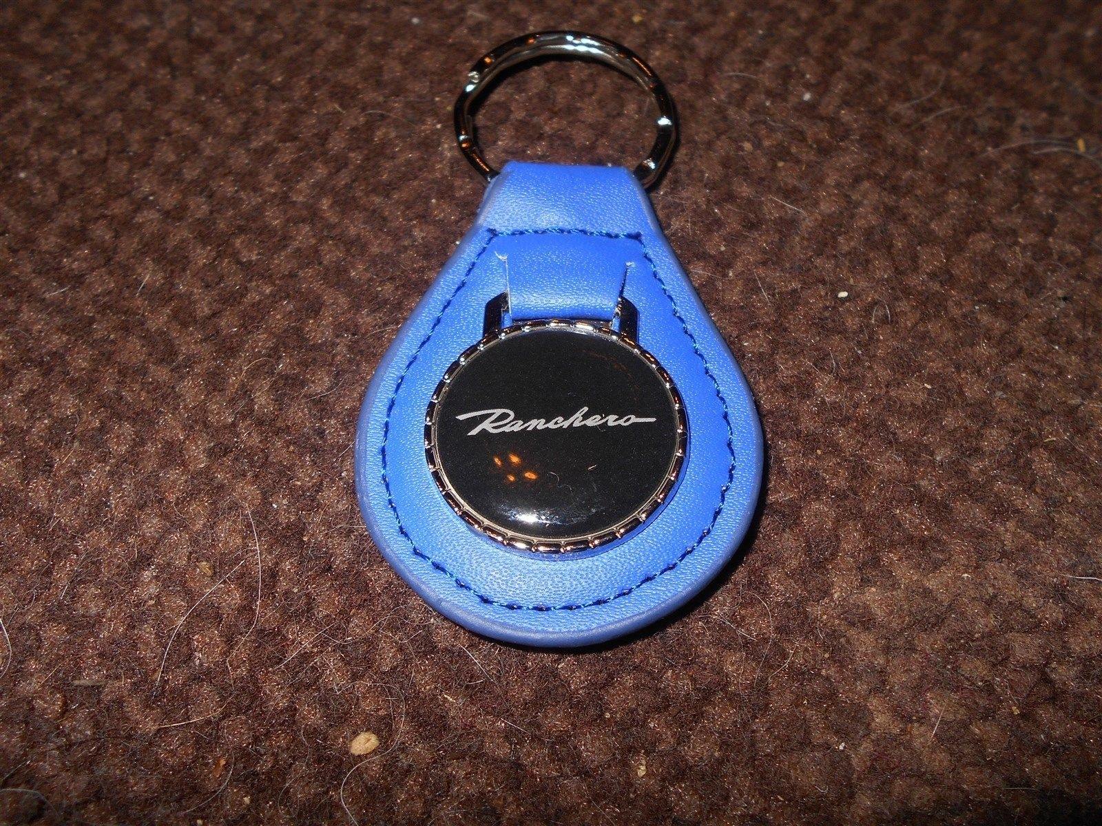 1957 - 1979 FORD RANCHERO "RANCHERO" SCRIPT EMBLEM LOGO KEYCHAIN ...