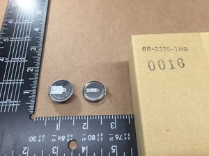 (10 pcs) BR2325-1HG Panasonic, Lithium Coin Battery, 3V 165mAh, Size ...