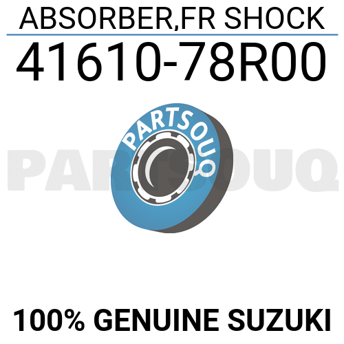 4161078R00 Genuine Suzuki ABSORBER,FR SHOCK 41610-78R00 | eBay