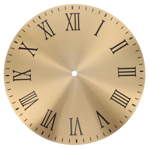 Metal Roman Clock Plate Pupils Round Dial Wall Mechanism Replacement | eBay