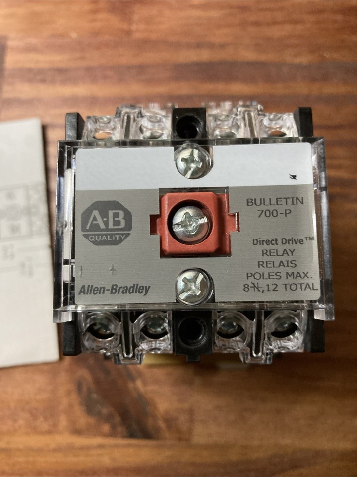 Allen-Bradley 700-P400A1 Series E Control Relay Coil. Date 2021/11/04 ...