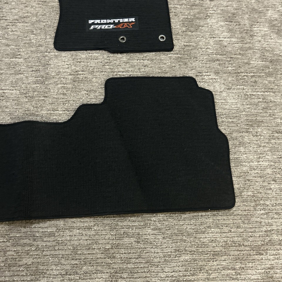 2022-2025 OEM Nissan Frontier PRO 4X Crew Cab CARPET Floor Mats 3Pcs ...