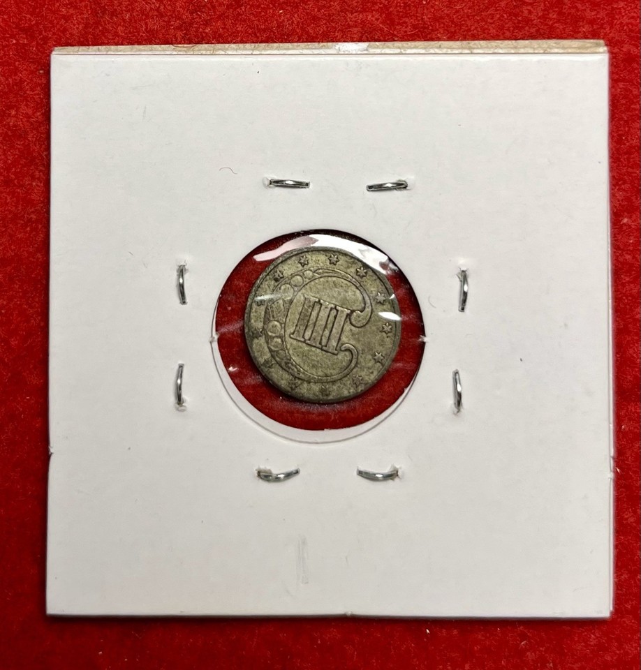 1853 Three 3 Cent 3C Silver Trime US Antique Coin | eBay