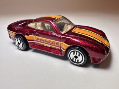 Hot Wheels 1987 PORSCHE 959 Ultra Hot Wheels Malaysia Orange stripe 🔥 ...