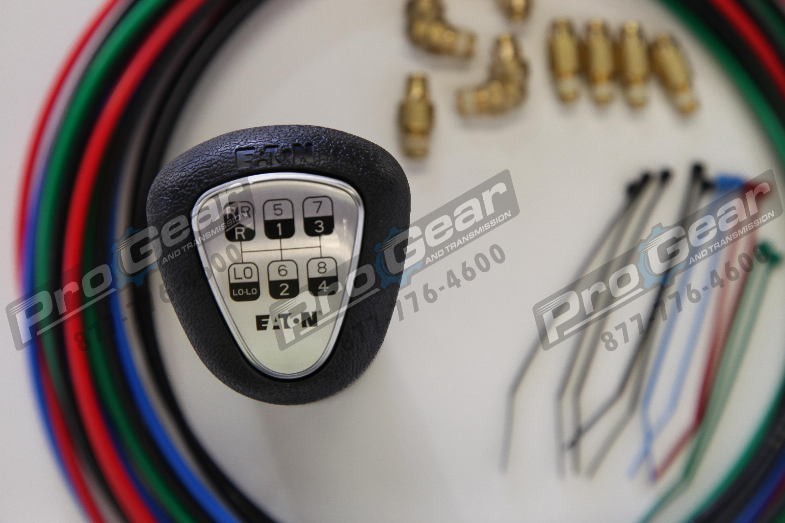 Genuine Eaton 8LL Shift Knob S2581, Shift Pattern, 4 Air Line Kit 8 ...