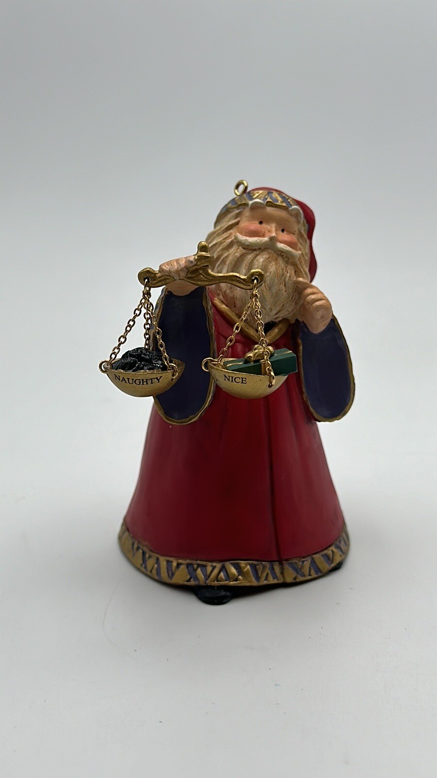 Hallmark The Decision Keepsake Ornament weighing scales #004 | eBay