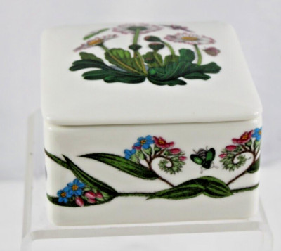 New Portmeirion Botanic Garden Mini Square Treasure Trinket Box | eBay