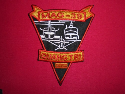 Usmc Marine Aviation Groupe MAG-39 À Quang Tri Vietnam Guerre Patch | eBay