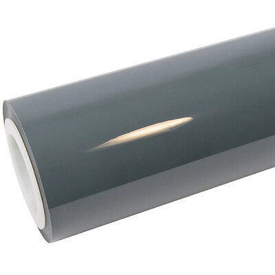 FABLON GLOSS GLOSSY GREY STICKY BACK PLASTIC SELF ADHESIVE VINYL FILM ...