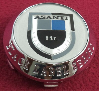 Asanti Wheels Chrome / Silver Custom Wheel Center Cap # 743C01 / S1311 ...