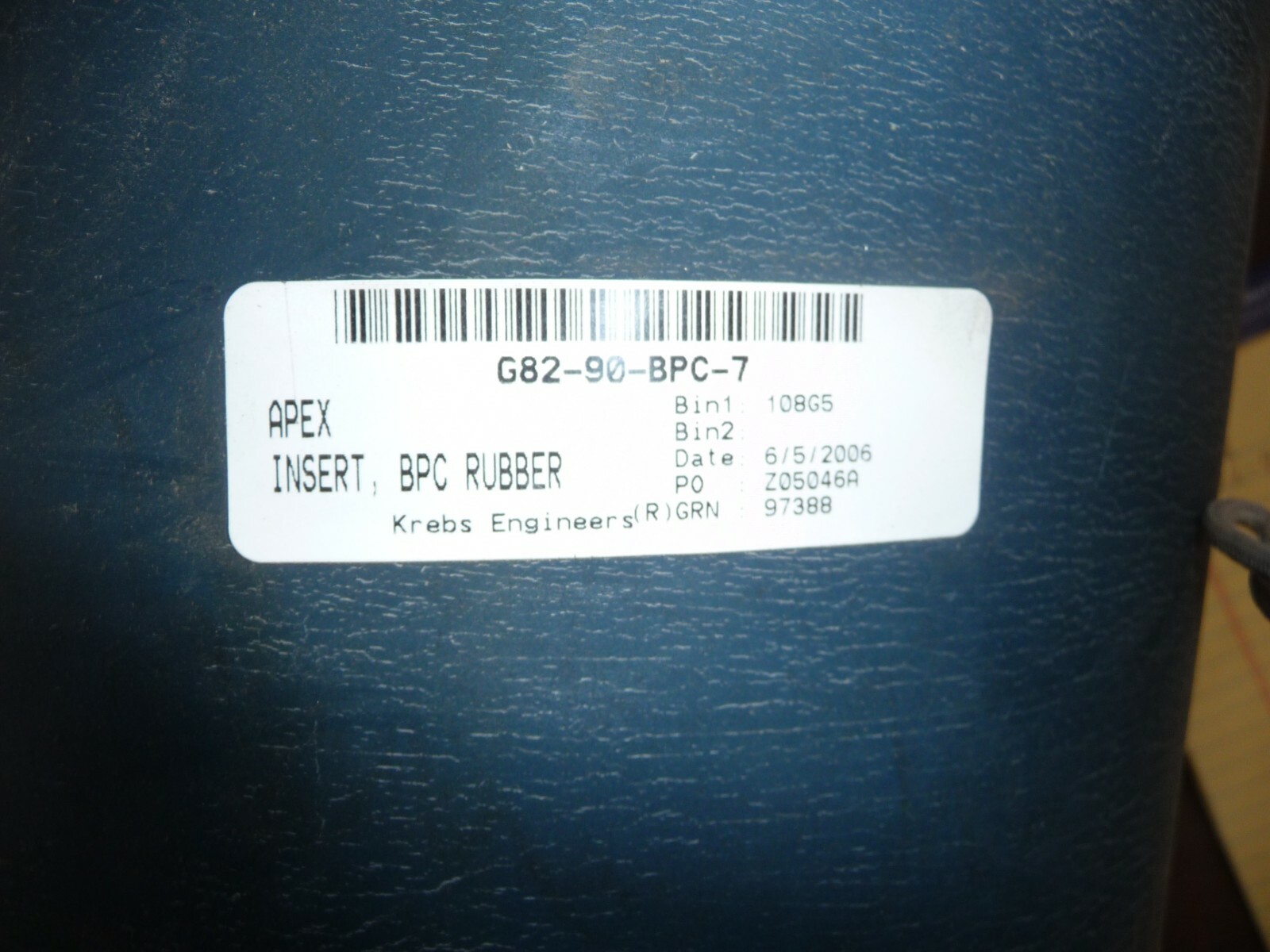 Apex Rubber Insert BPC G82-90-BPC-7 | eBay