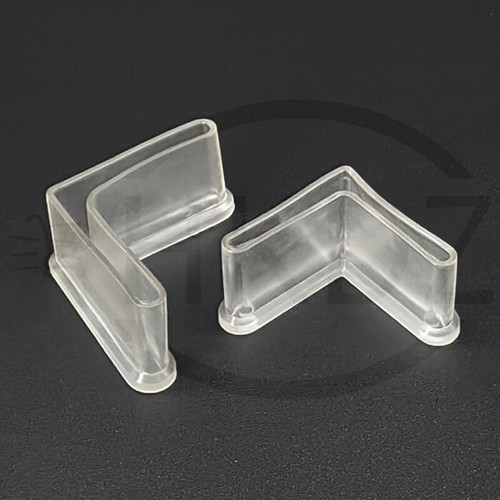 Rubber Profile Angle Iron Bar Feet Pipe End Caps L-Shaped Foot Cover ...