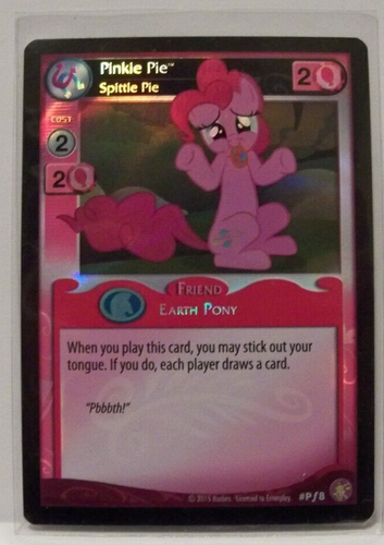 2015 Hasbro tcg/ccg : My Little Pony MLP - PINKIE PIE - Foil Promo ...