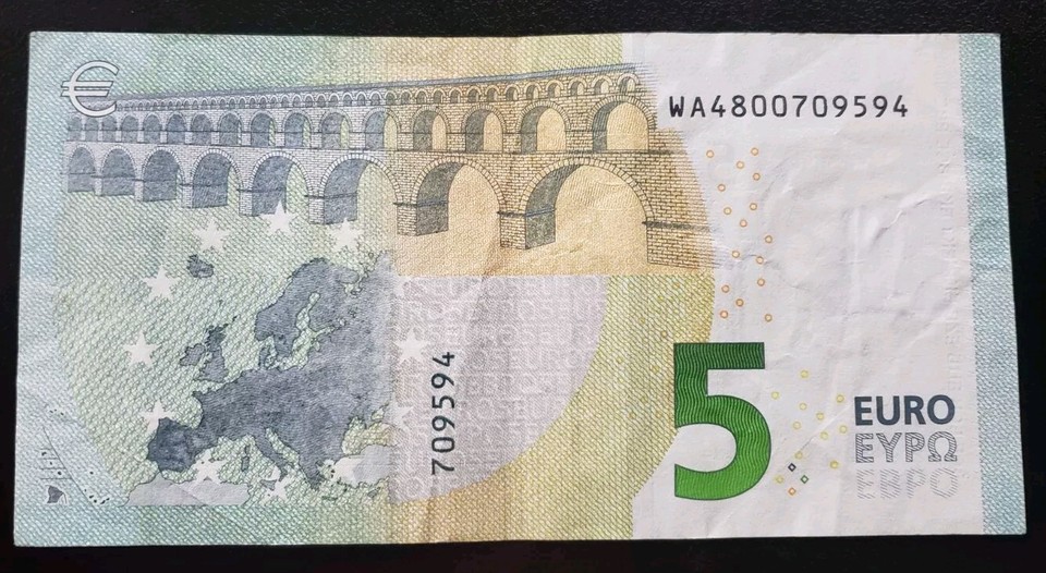 5 Euro Banknote 2013 Circulated | eBay