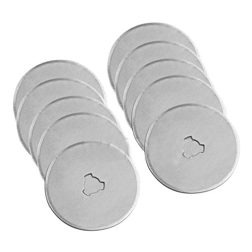 10PCS 45mm Rotary Cutter Replacement Blade Roller Cutter Blade Sewing ...