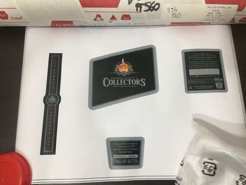 Bundaberg rum Collectors group label only 1000 made #560 Bundy Rum ...