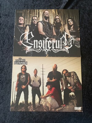 DANZIG, FIVE FINGER DEATH PUNCH Middle East RARE TURKISH MAGAZINE GIFT ...
