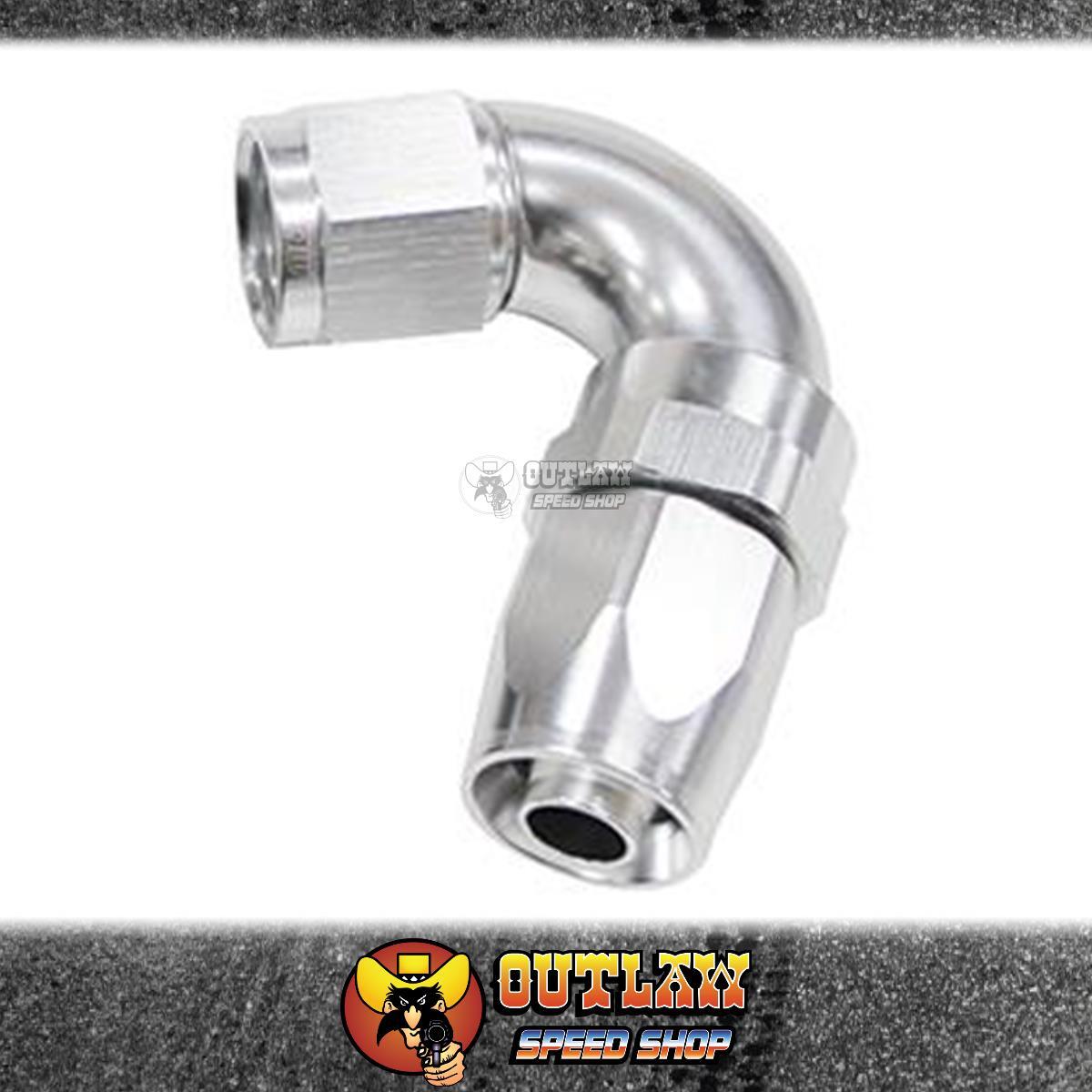 AEROFLOW 150 SERIES TAPER 1PC FULL FLOW SWIVEL 120° -10AN SILVER ...