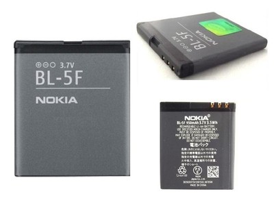 Original Nokia BL-5F Akku Batterie für Nokia N93i / N95 / N96 Handy ...