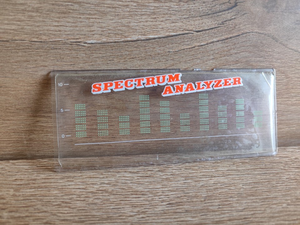 Sharp WF 939 boombox replacement parts, Spectrum Analyzer Transparent ...