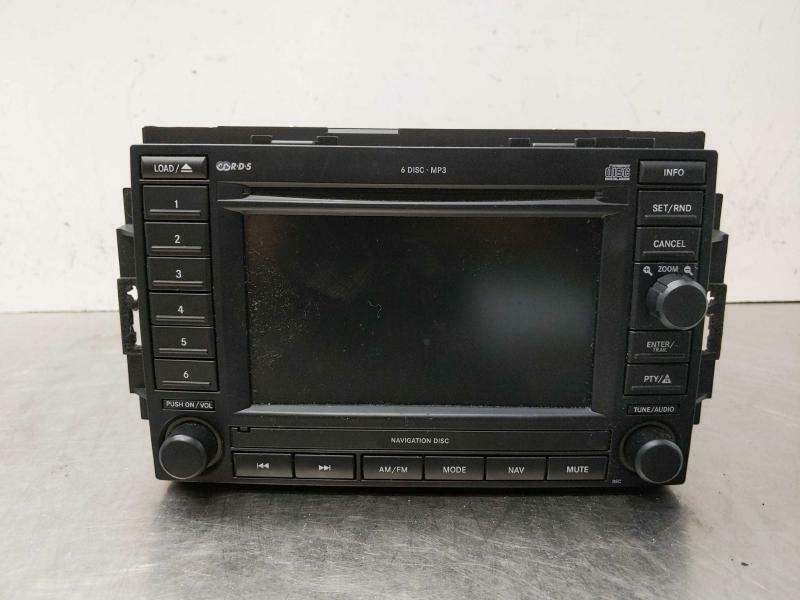 2005-2007 Dodge Magnum Radio AM FM MP3 DVD Receiver Navigaton Display ...