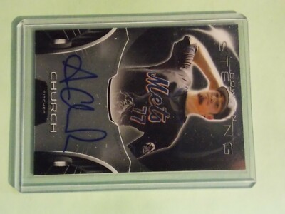 2013 Bowman Sterling Andrew Church Auto Autograph Mets | eBay