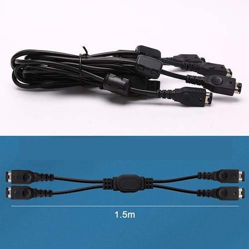 1.5M 4 Player Link Cable Connector For Nintendo Gameboy for GBA GBC*wf ...