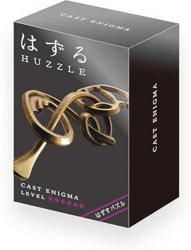 HANAYAMA Remove Puzzle CAST ENIGMA [Difficulty Level 6] 3D Puzzles ...