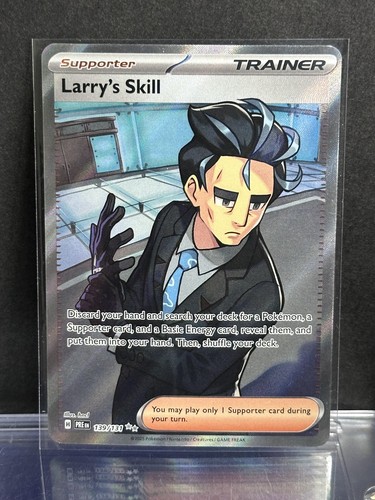 SV: Prismatic Evolutions #139/131 Larry's Skill | eBay